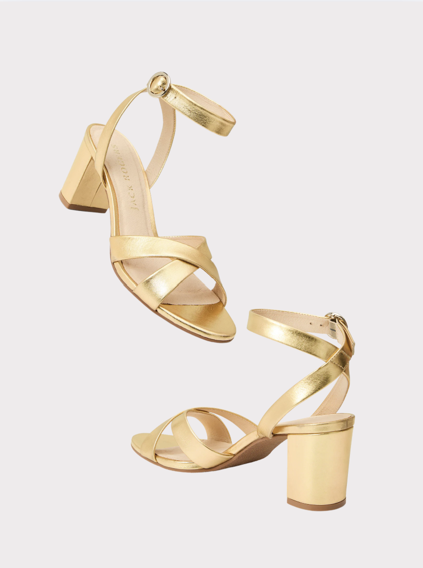 10 Most Comfortable Gold Heels Worth Wearing This Summer