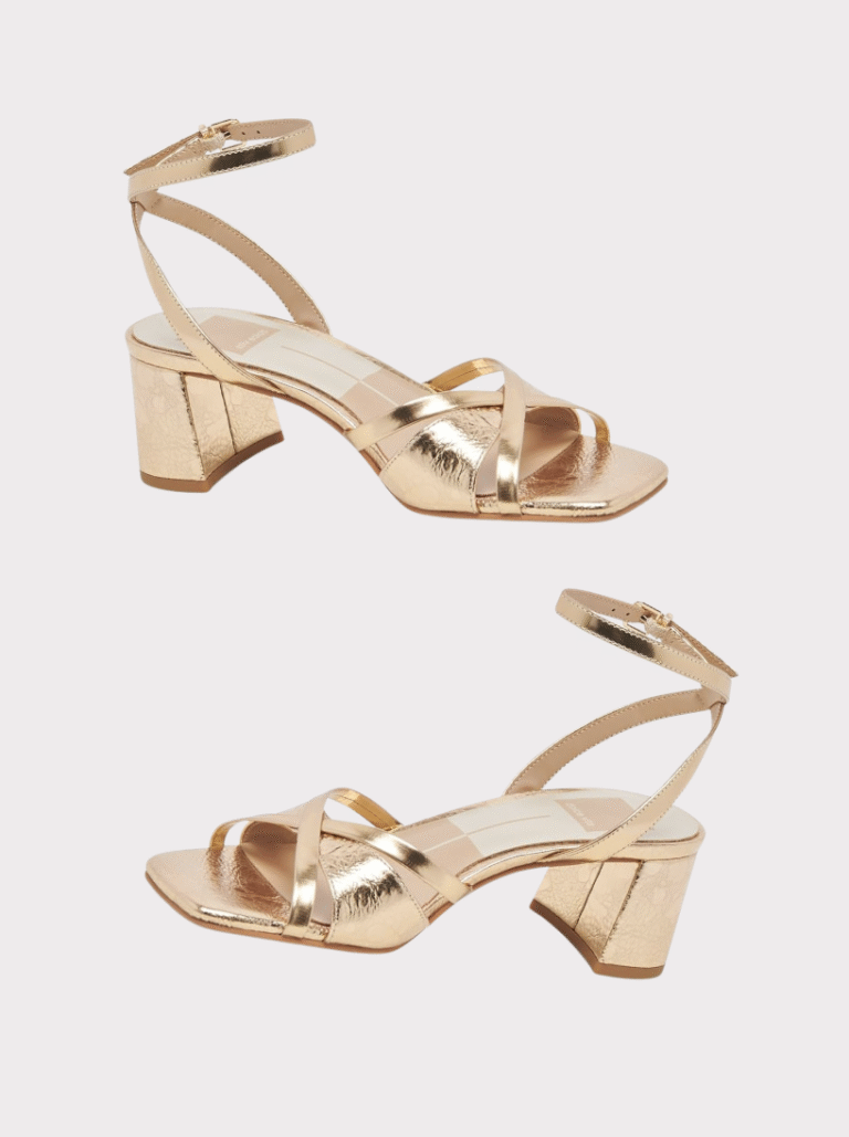 10 Most Comfortable Gold Heels Worth Wearing This Summer